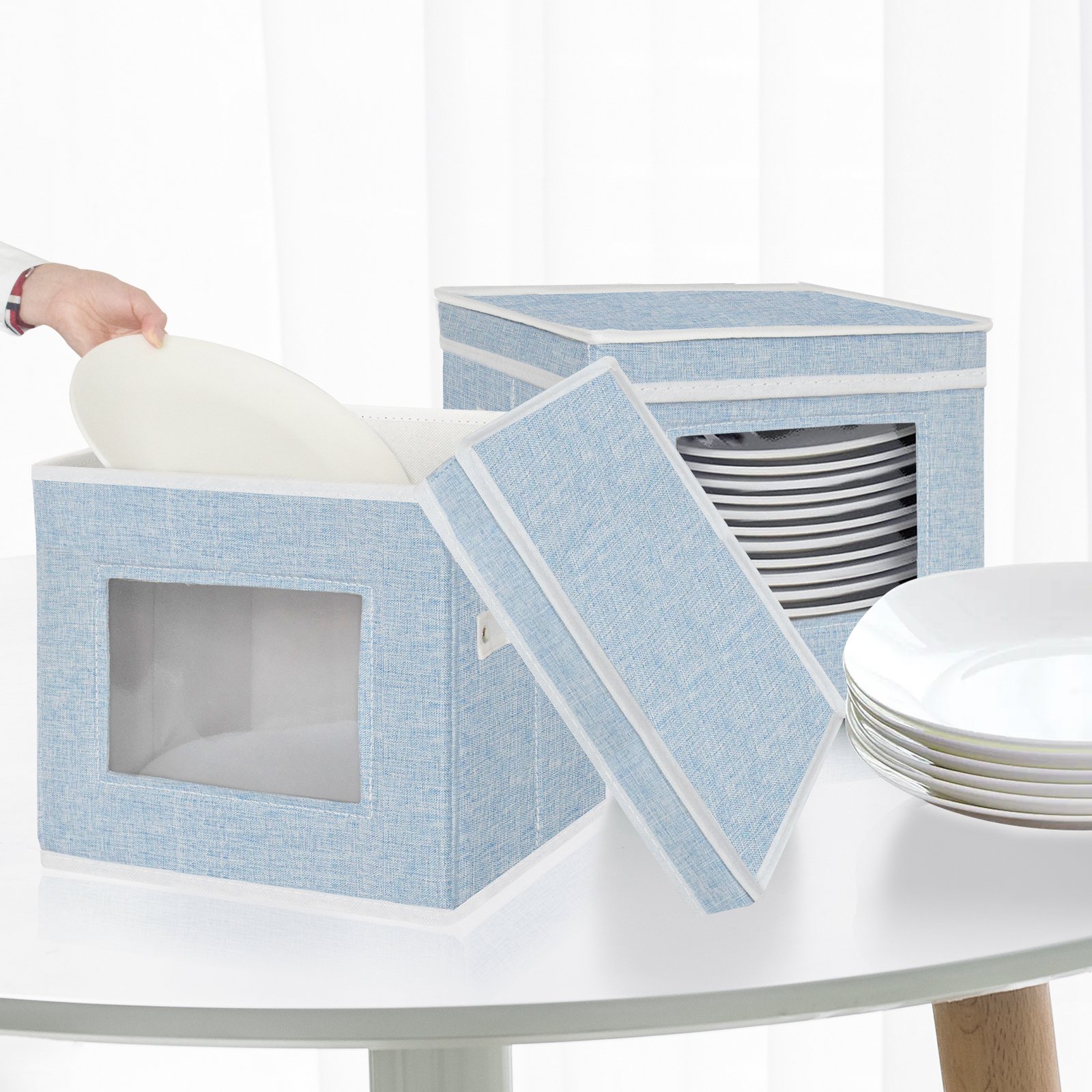 China Storage Containers Dinnerware Storage Box for Dishes OEM ...